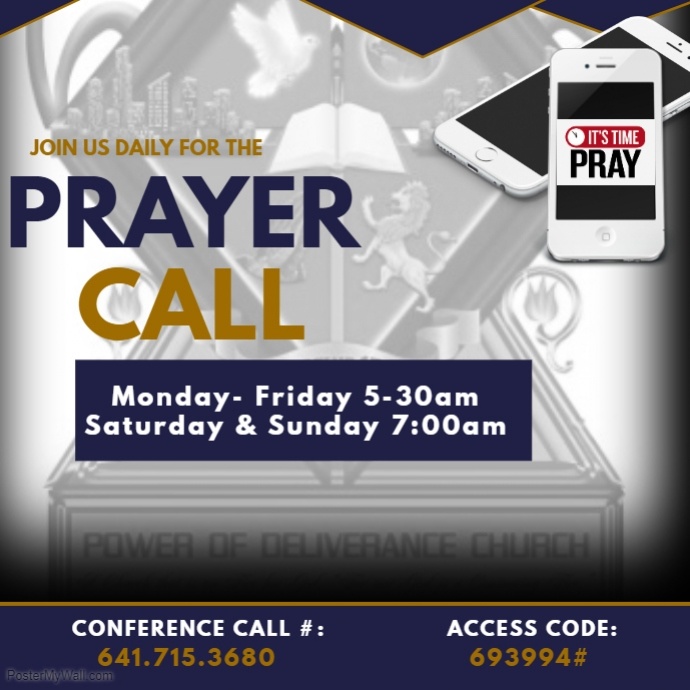 Copy of Prayer Call Promo | PosterMyWall