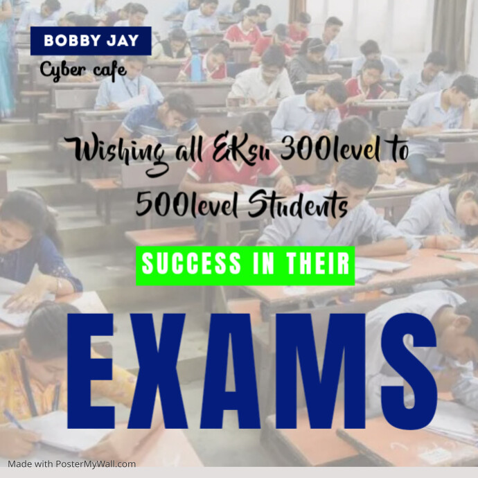 Copy of exam | PosterMyWall