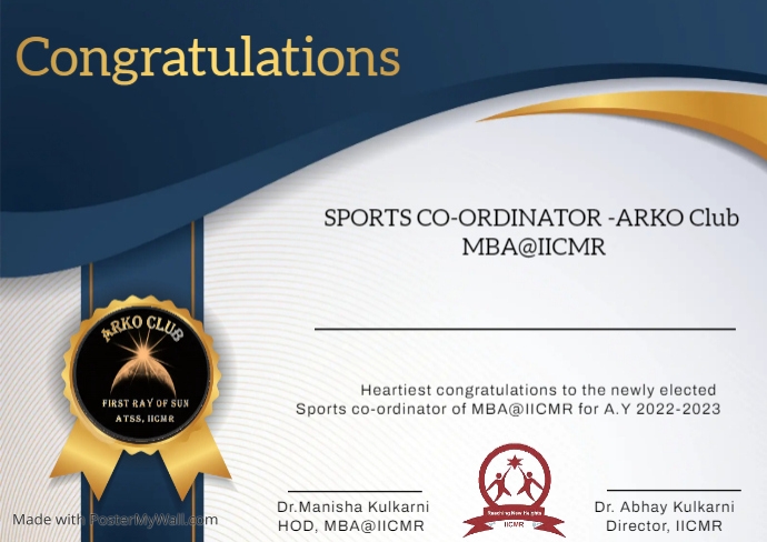 Copy of certificate | PosterMyWall