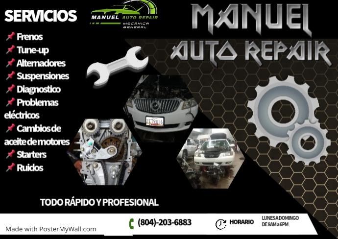 Copia de AUTO REPAIR FLYER | PosterMyWall
