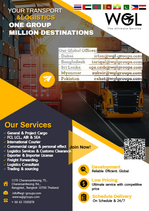 Logistics services | PosterMyWall