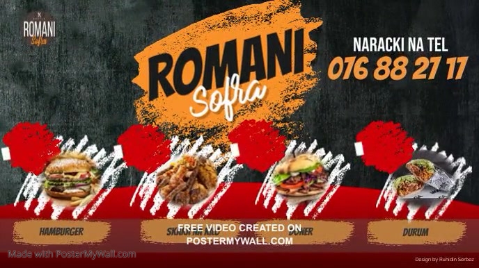 Digital Restaurant Menu Digital Display | PosterMyWall