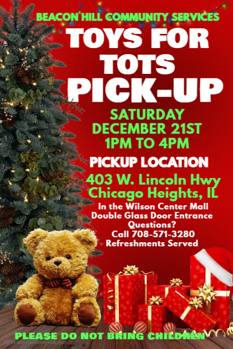 Copy of Christmas Toy Drive Poster | PosterMyWall