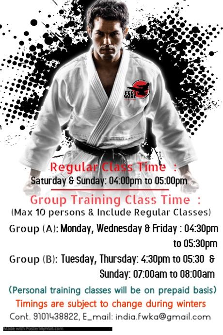 Copy of Karate Tournament Poster | PosterMyWall