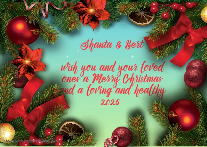 6 Christmas card 2022 | PosterMyWall