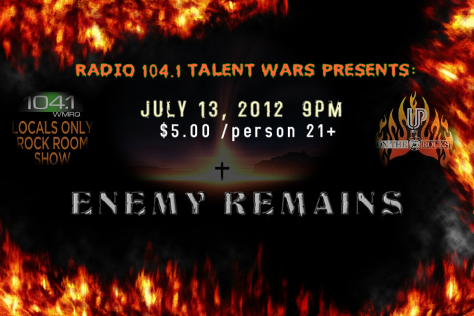 July 13 Enemy Remains Up Or On The Rocks | PosterMyWall