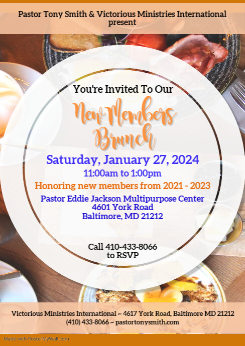 Sunday Brunch template Header cover Breakfast (1) | PosterMyWall