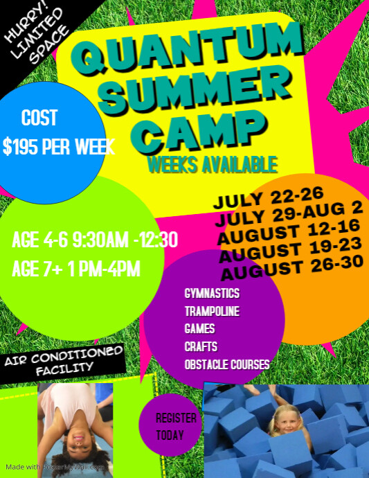 Copy of Copy of Kids Summer Camp Flyer | PosterMyWall