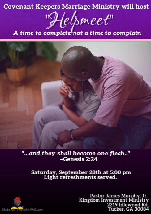 marriage conference flyer template design (1) | PosterMyWall