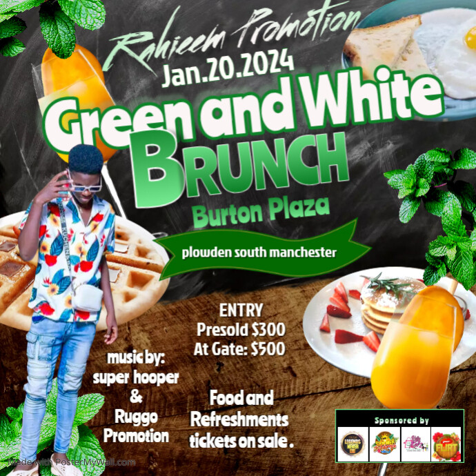 Sunday Brunch Instagram Post | PosterMyWall