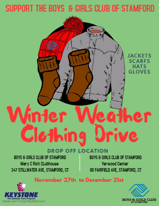 Copy of Clothing Drive Flyer Template | PosterMyWall