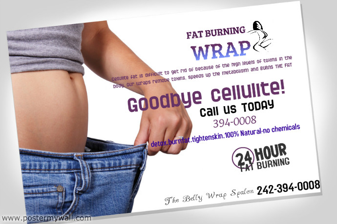 FAT BURNING WRAP | PosterMyWall