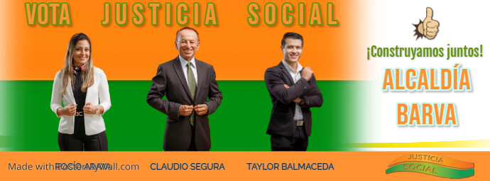 Green Political Party Candidate Banner (3) | PosterMyWall