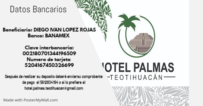 datos deposito Ivan (1) | PosterMyWall