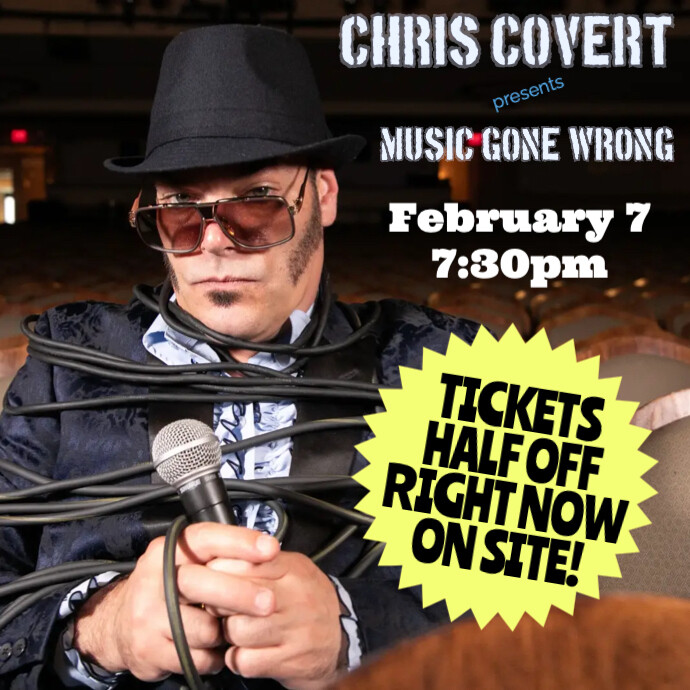 Chris Covert NBK | PosterMyWall