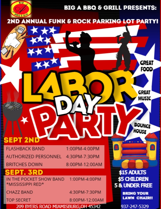LABOR DAY PARTY FLYER | PosterMyWall