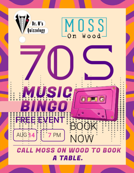 70's Party Invitation Flyer | PosterMyWall
