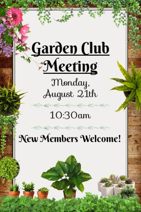 Garden Poster | PosterMyWall