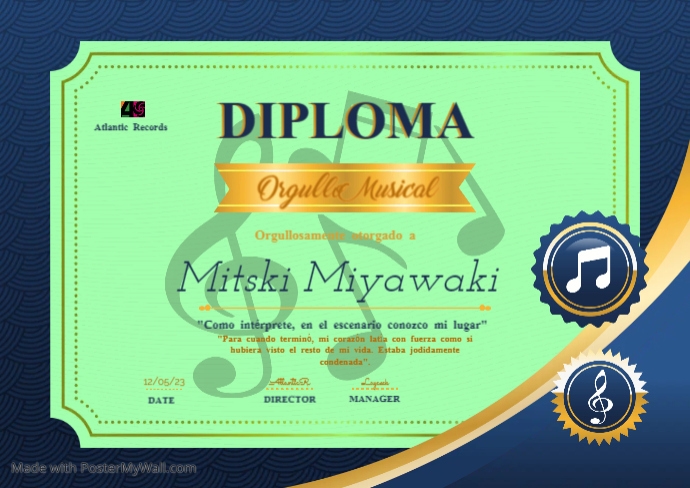 Diploma Card | PosterMyWall