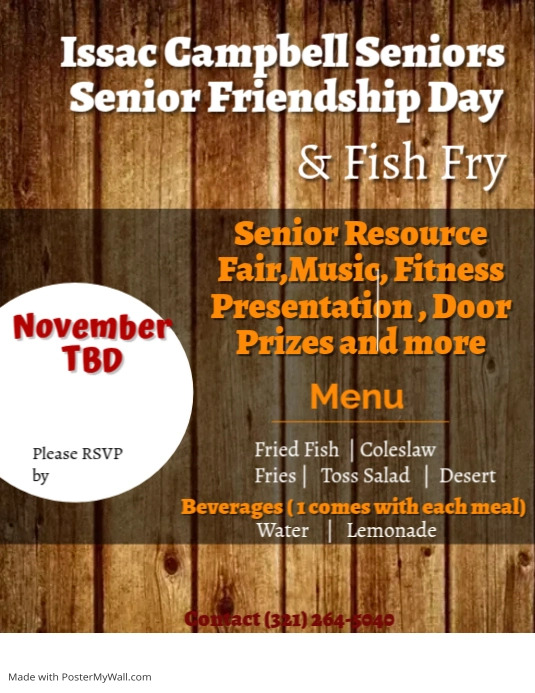 Shrimp Fry Flyer | PosterMyWall