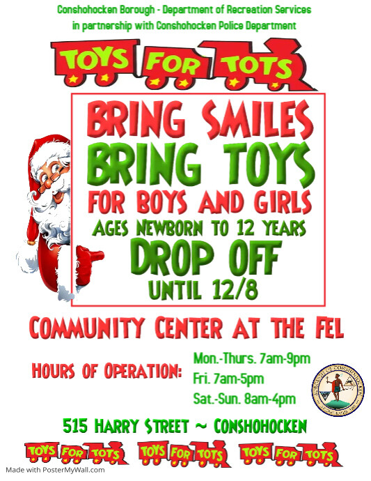 Toys for Tots Fundraiser | PosterMyWall
