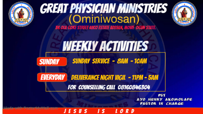 GREAT PHYSICIAN | PosterMyWall