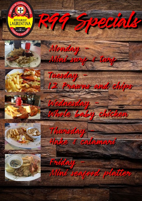 Copy of Cocktail Card Drinks Party Bar Restaurant Ad | PosterMyWall