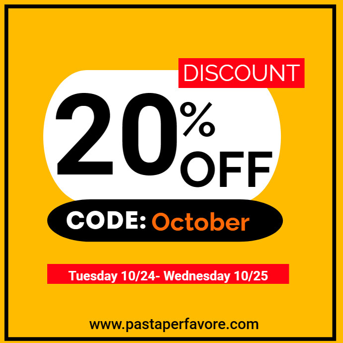 20% discount poster flyer template | PosterMyWall