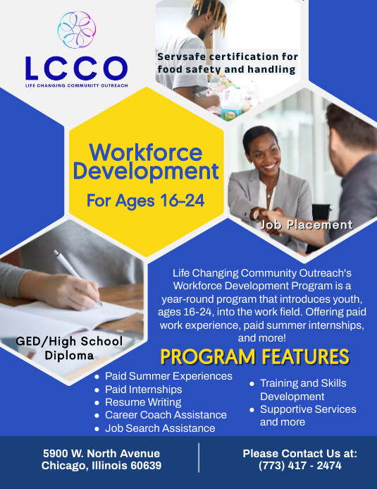 (English) New Workforce Development Flyer | PosterMyWall