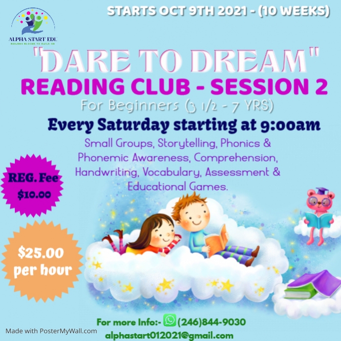 Copy of Story Telling Session Marketing Flyer Templat | PosterMyWall