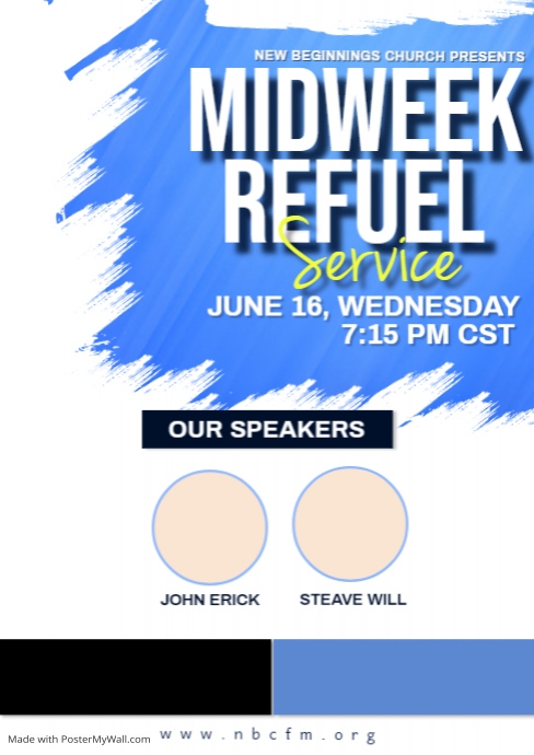 Copy of MIDWEEK SERVICE | PosterMyWall