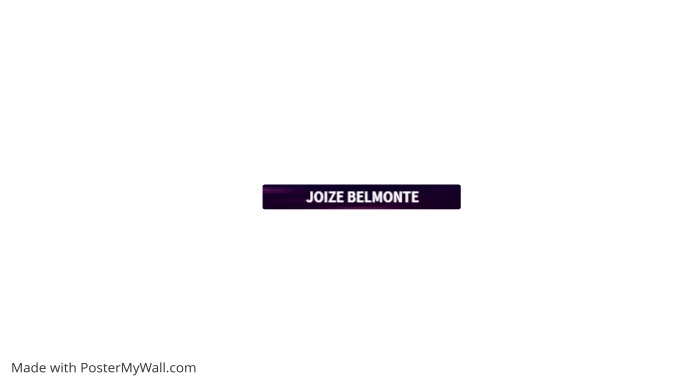 lower thirds nameplate | PosterMyWall