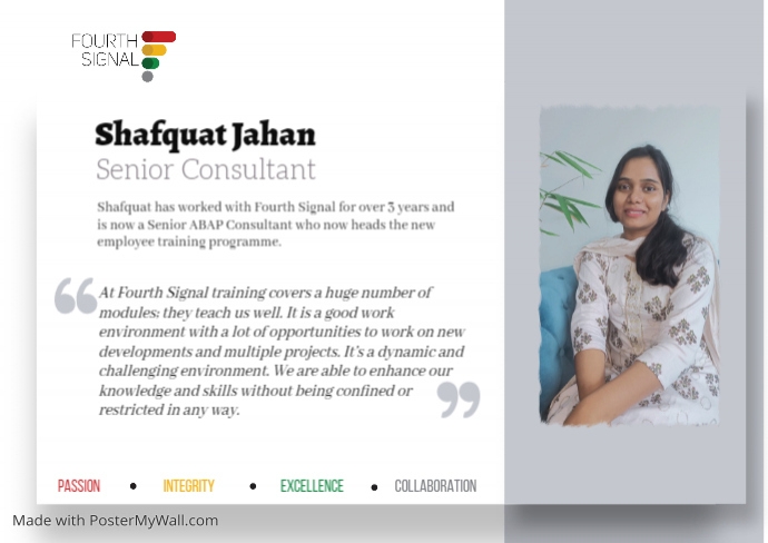 Shafquat Jahan | PosterMyWall