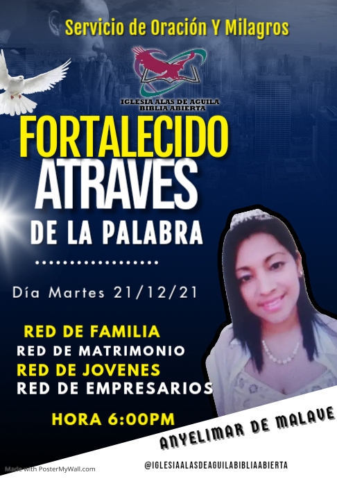 Copia de Weekly services flyer | PosterMyWall