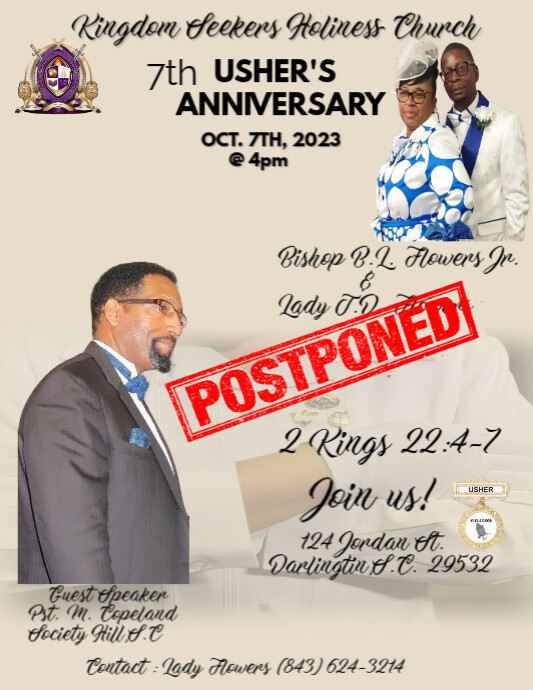 USHER's ANNIVERSARY (1) | PosterMyWall