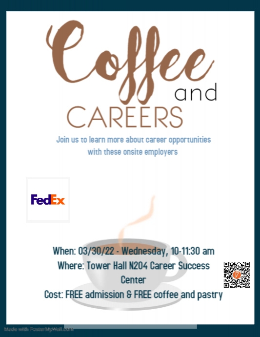 Copy of Coffee Talk Event | PosterMyWall