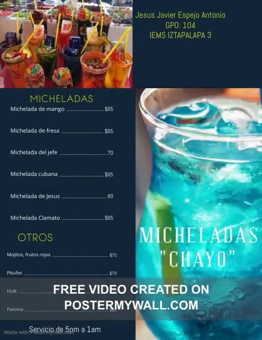 Micheladas | PosterMyWall