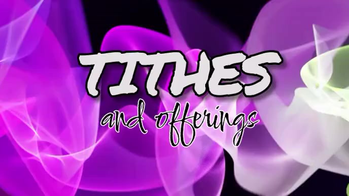 tithes and offerings | PosterMyWall