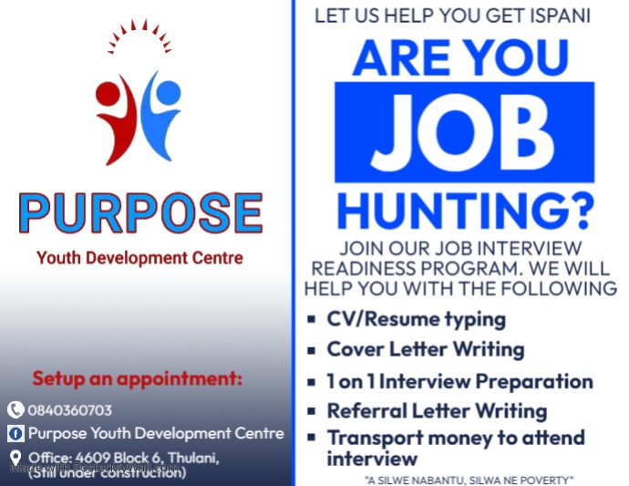 Copy of career coach cv writing flyer | PosterMyWall