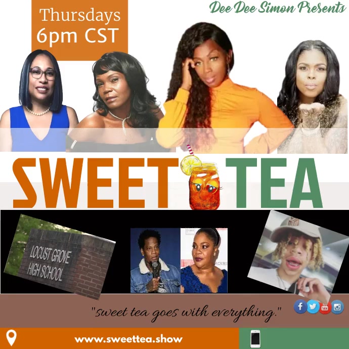 SWEET TEA no amanda | PosterMyWall