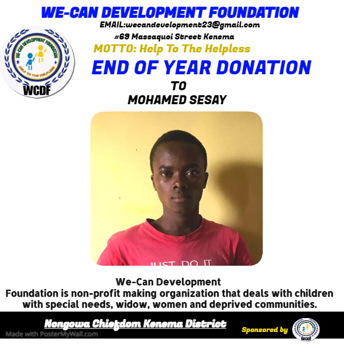 MOHAMED SESAY | PosterMyWall