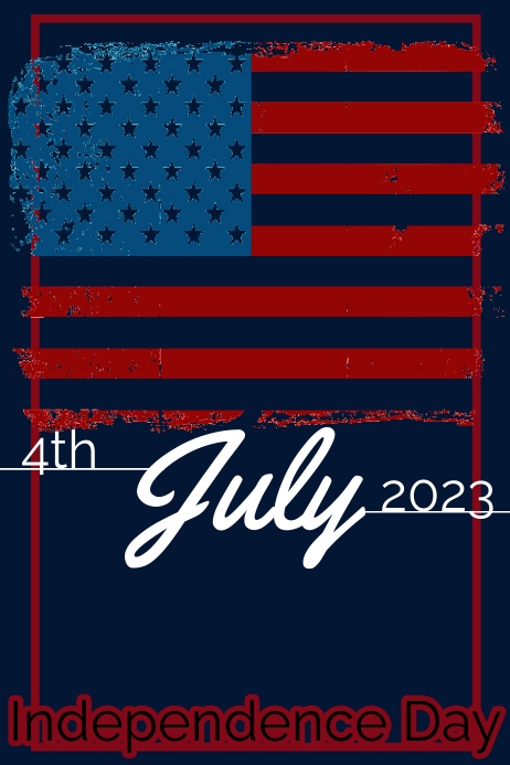 4th July 2023 Template | PosterMyWall