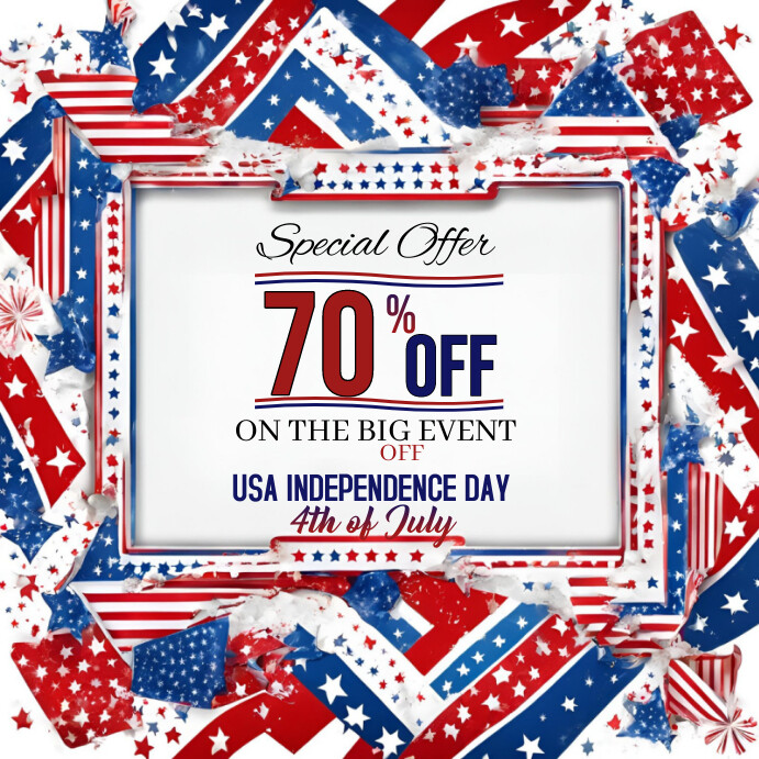Copy of 4th July discount sale | PosterMyWall