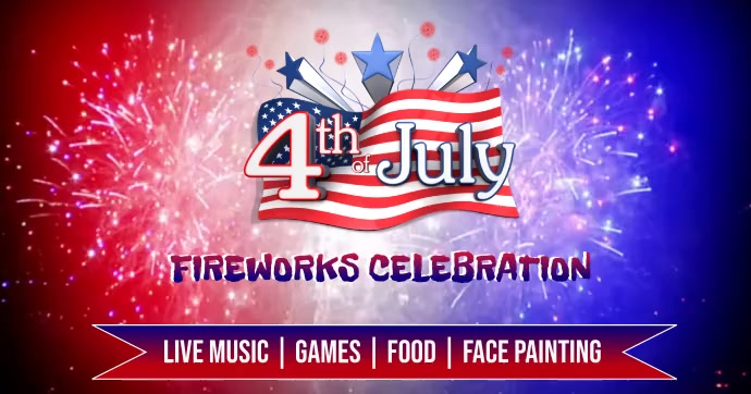 Copy of 4th july fireworks show | PosterMyWall