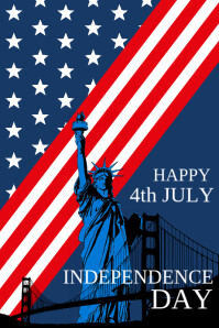 4th July Independence Day Template | PosterMyWall