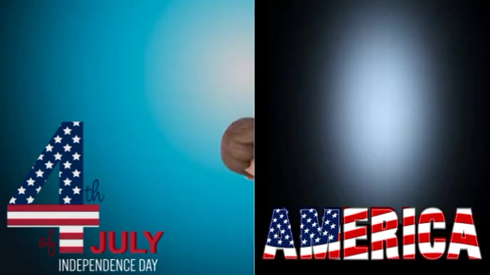 4th July independence day video illustration Template | PosterMyWall
