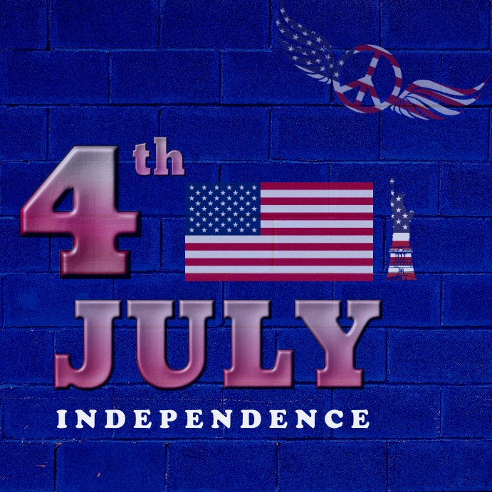 4th July Instagram Post Template | PosterMyWall