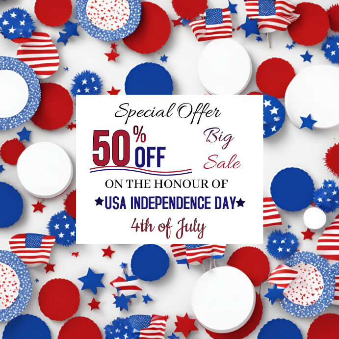 Copy of 4th July sale offer | PosterMyWall