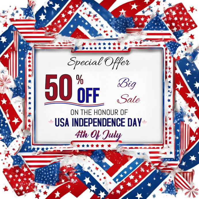 Copy of 4th July sale offer | PosterMyWall