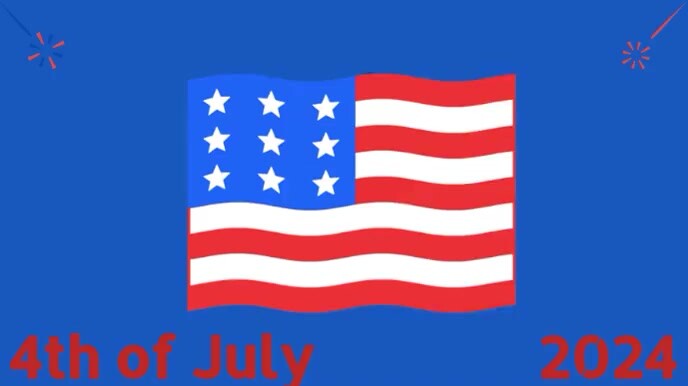 4th of July 2024 Template | PosterMyWall
